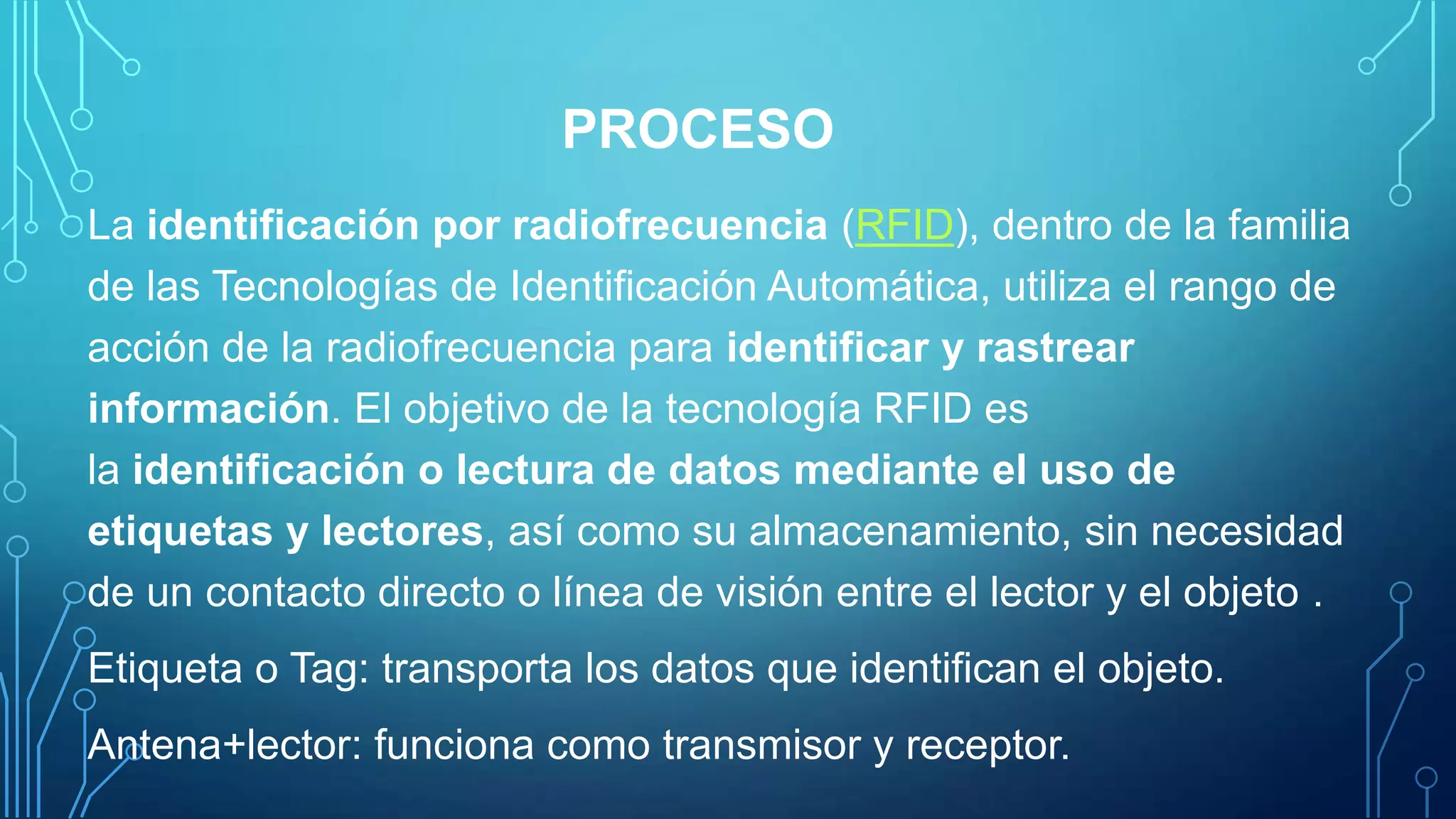 Rfid (identificacion por radiofrecuencia | PPT