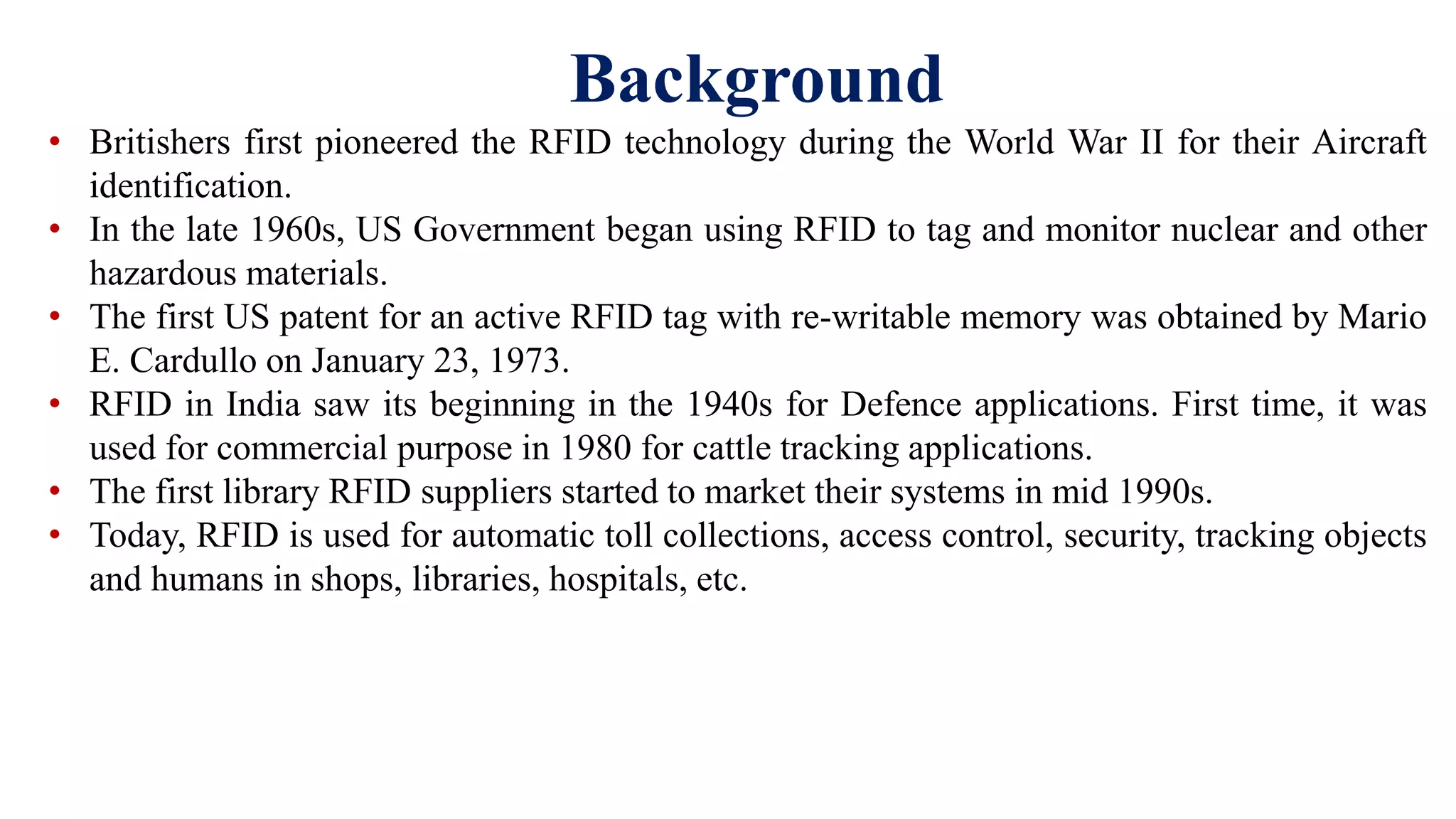 RFID implementation in libraries | PDF