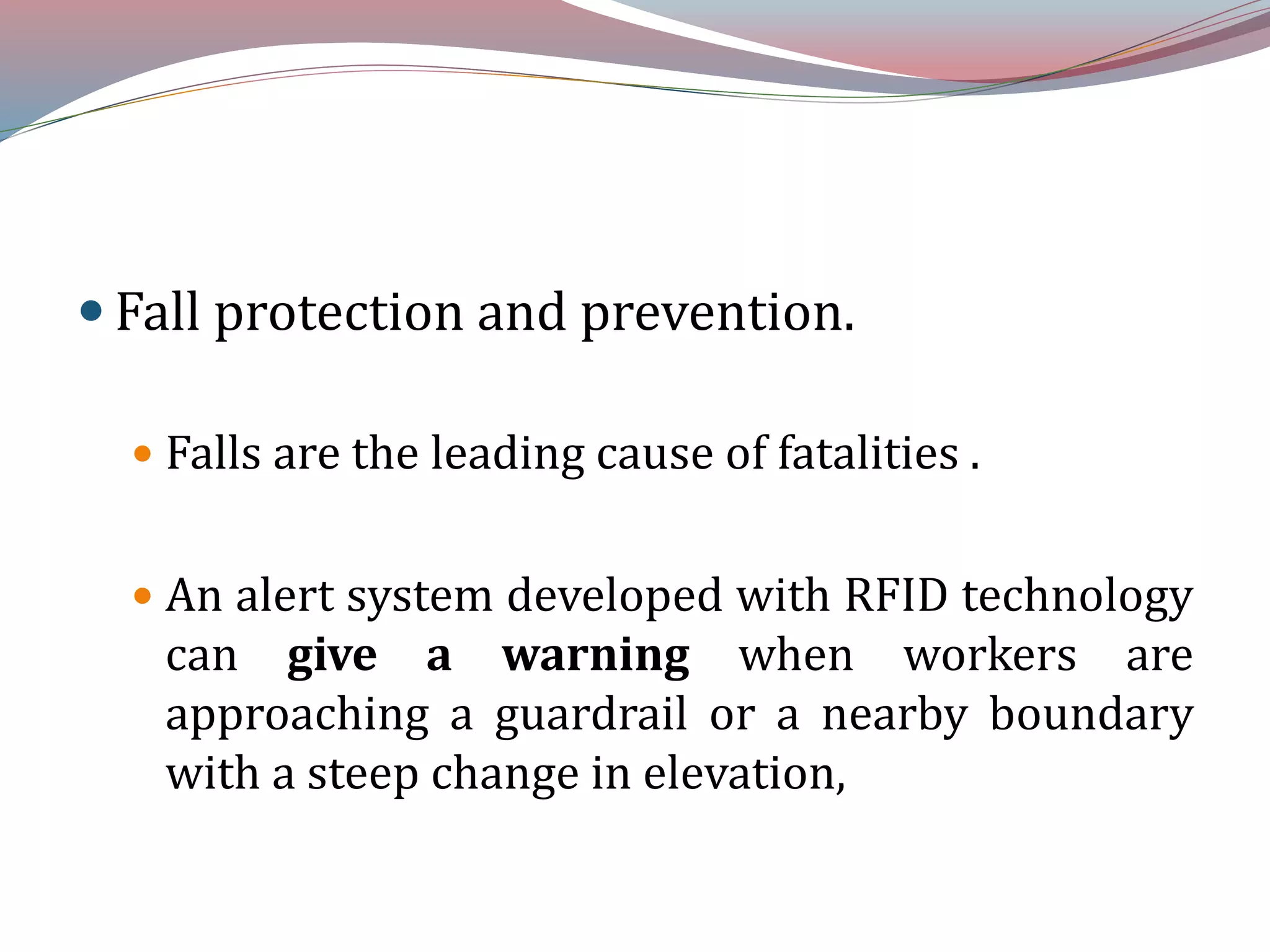 Rfid in construction | PPTX