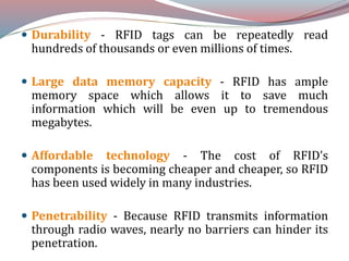 Rfid in construction | PPTX