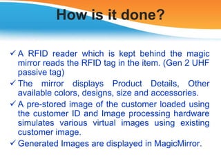 Application of RFID in Fashion Retail outlet | PPSX