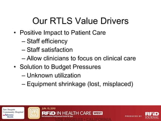 Successful Deployment of RTLS in Healthcare | PPT