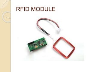 Rfid interfacing & controlling with 8051 | PPT