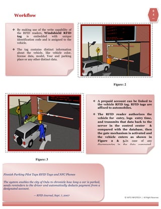RFID in Vehicle Tracking & Parking Lot Management System | PDF | Auto ...
