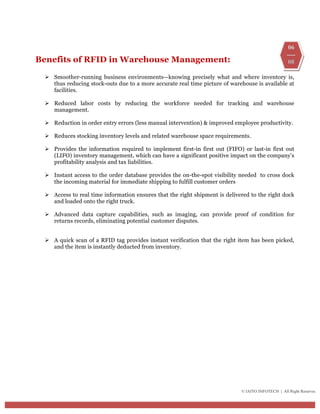 RFID in Warehouse Management | PDF