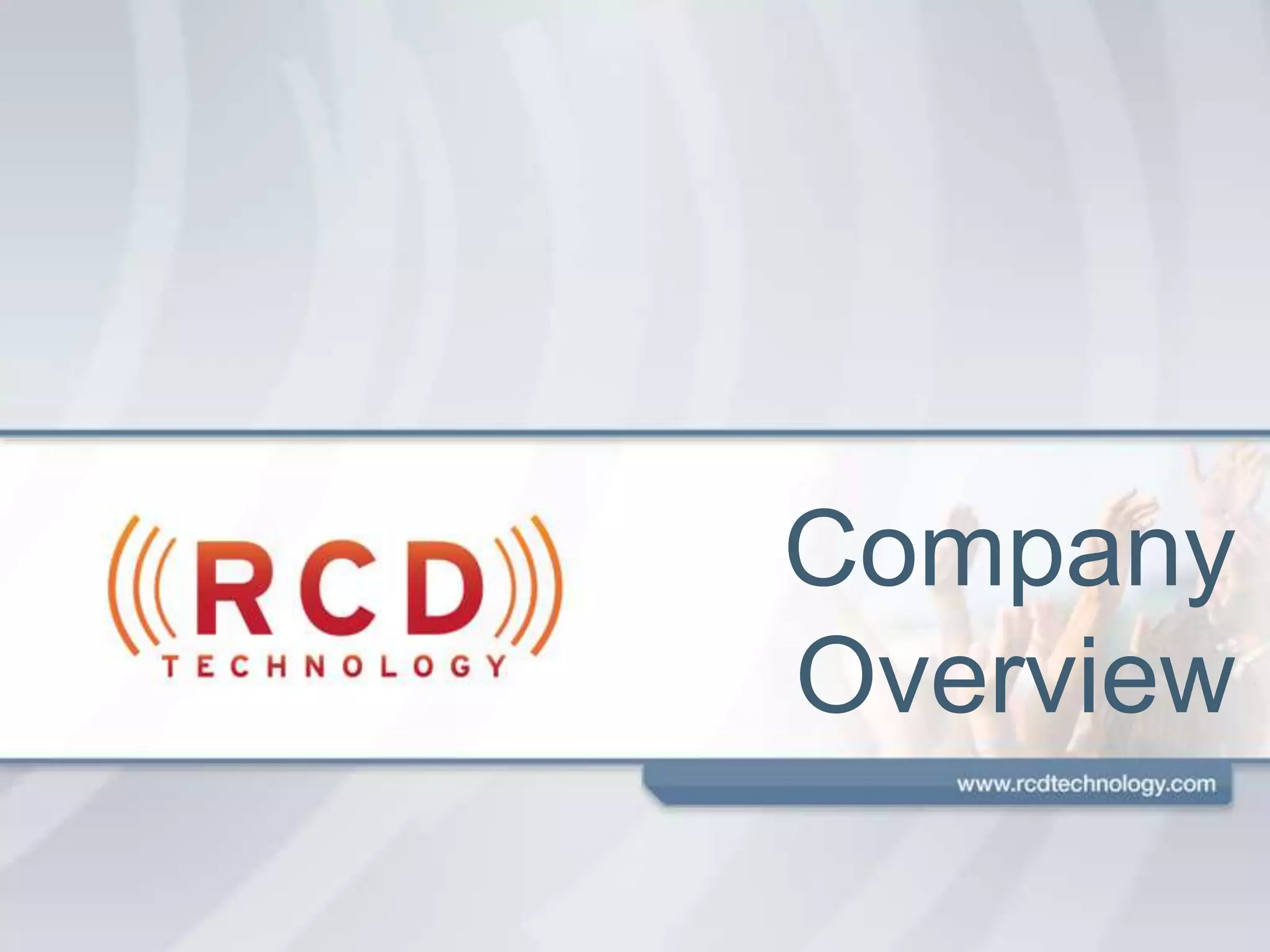 RCD Technology | PPTX | Wearable Technology | Consumer Electronics