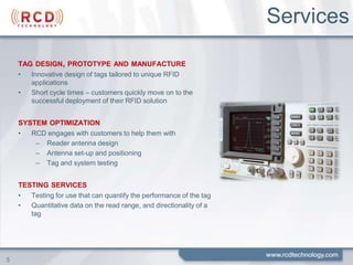 RCD Technology | PPTX | Wearable Technology | Consumer Electronics