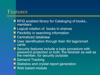 Rfid library Management | PPT