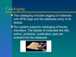 Rfid library Management | PPT