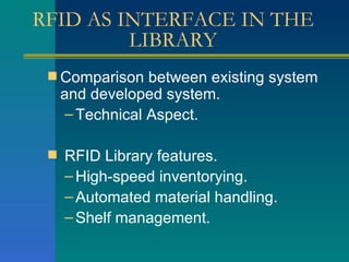 Rfid library Management | PPT