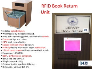 RFID Library Automation - ETS RFID | PDF