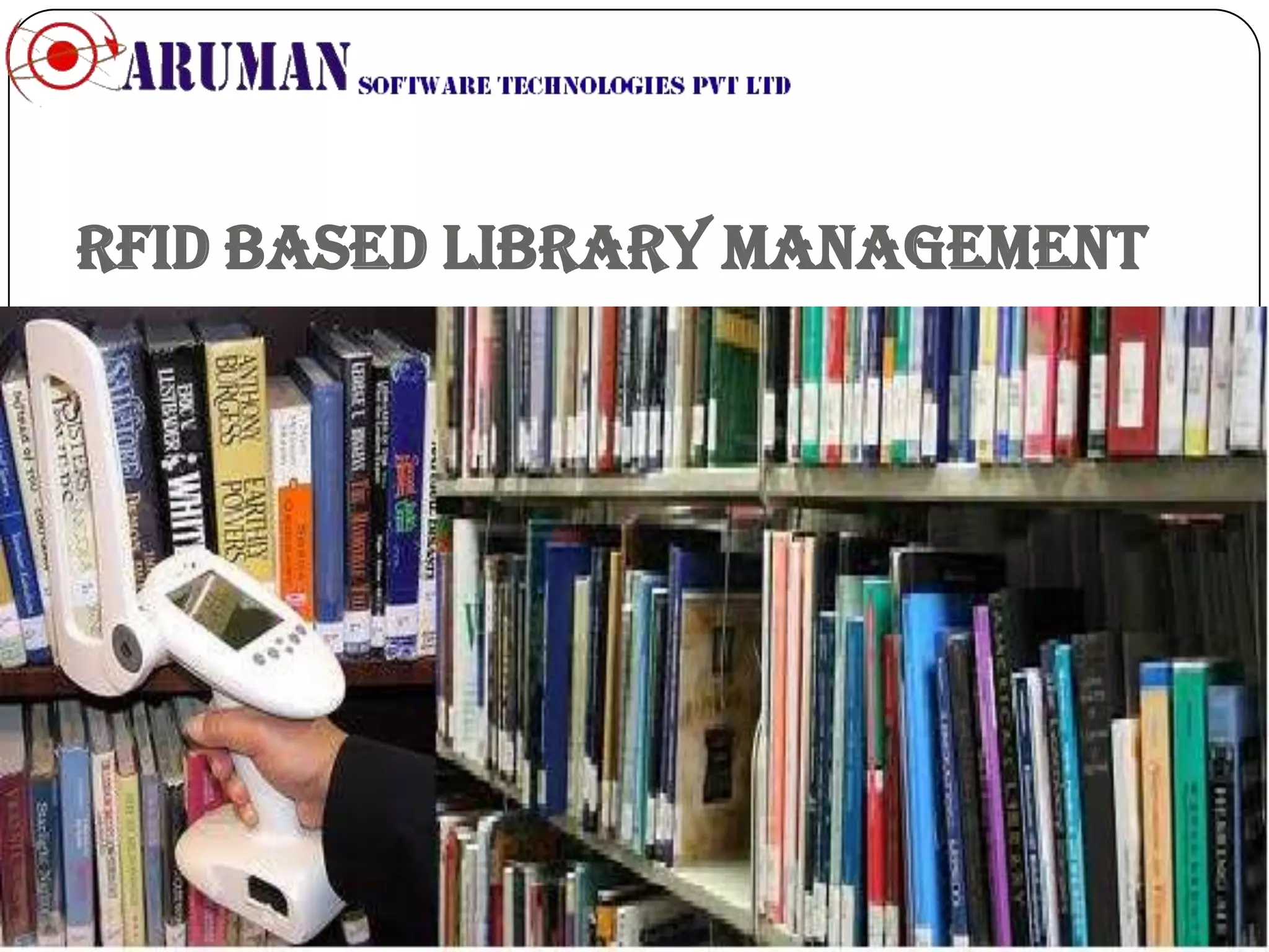 Rfid library management | PPTX