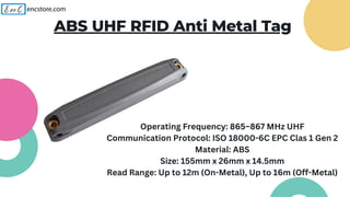 RFID Mount On-Metal Tags | PDF