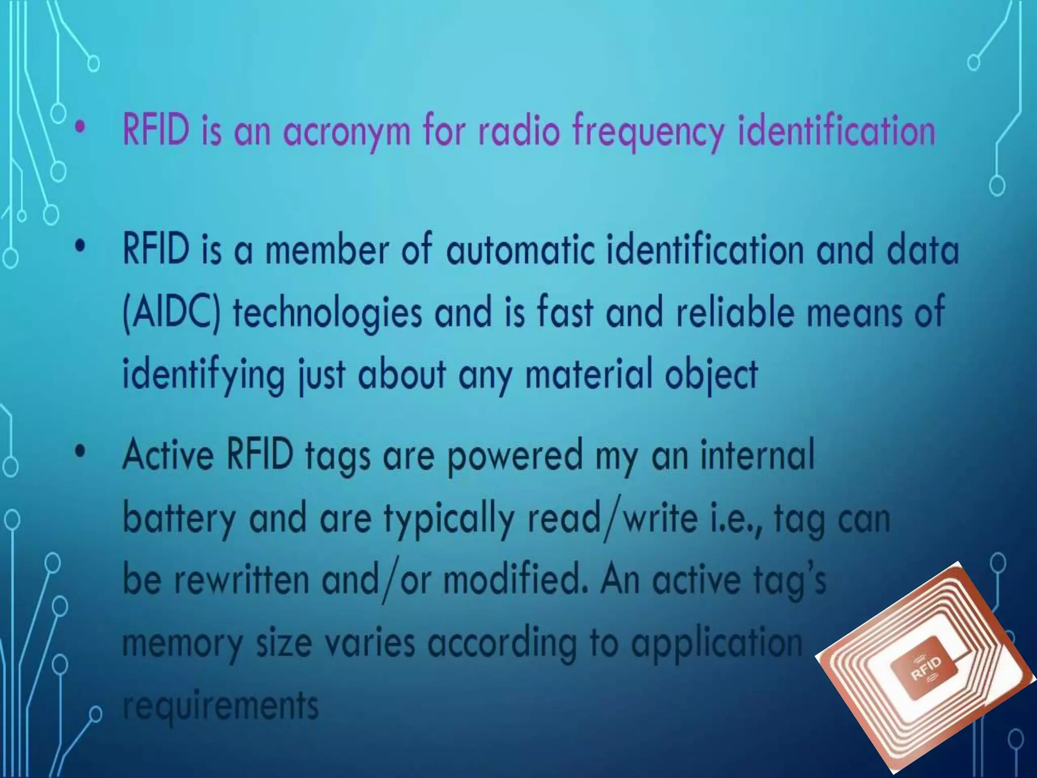 Rfid Based Attendance System Ppt Pptx Technology And Computing