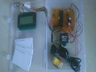 RFID BASED ATTENDANCE SYSTEM PPT | PPTX