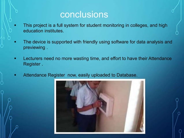 RFID BASED ATTENDANCE SYSTEM PPT | PPTX | Technology & Computing