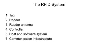 RFID (RADIO FREQUENCY IDENTIFICATION) | PPT