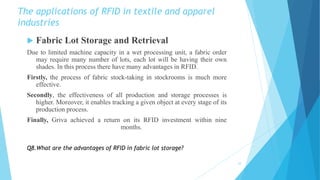 RFID in Textile | PPTX