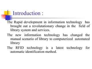 Rfid presentation | PPT