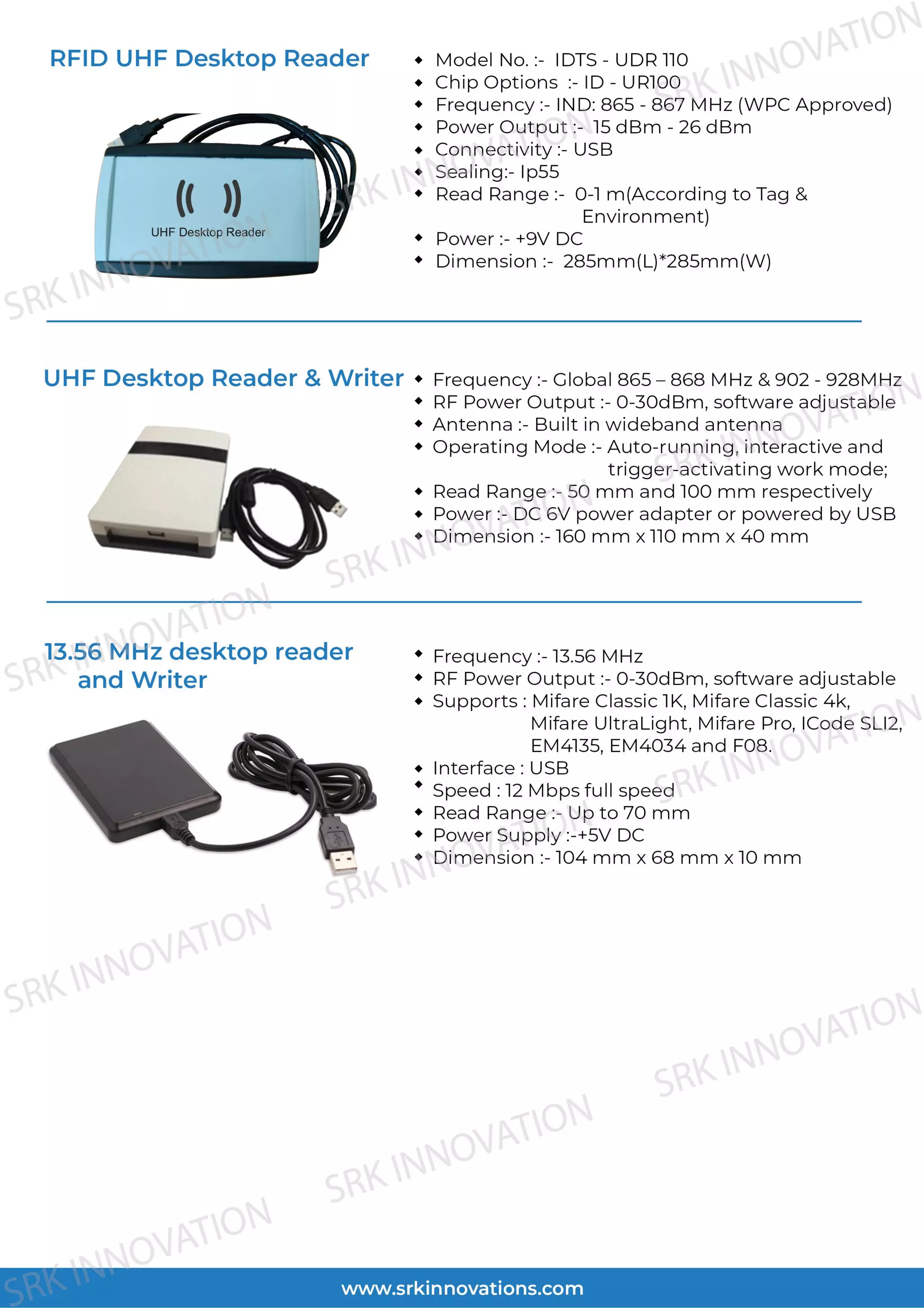 Smart Card & RFID Reader RadicalGlobal SRKInnovations | PDF