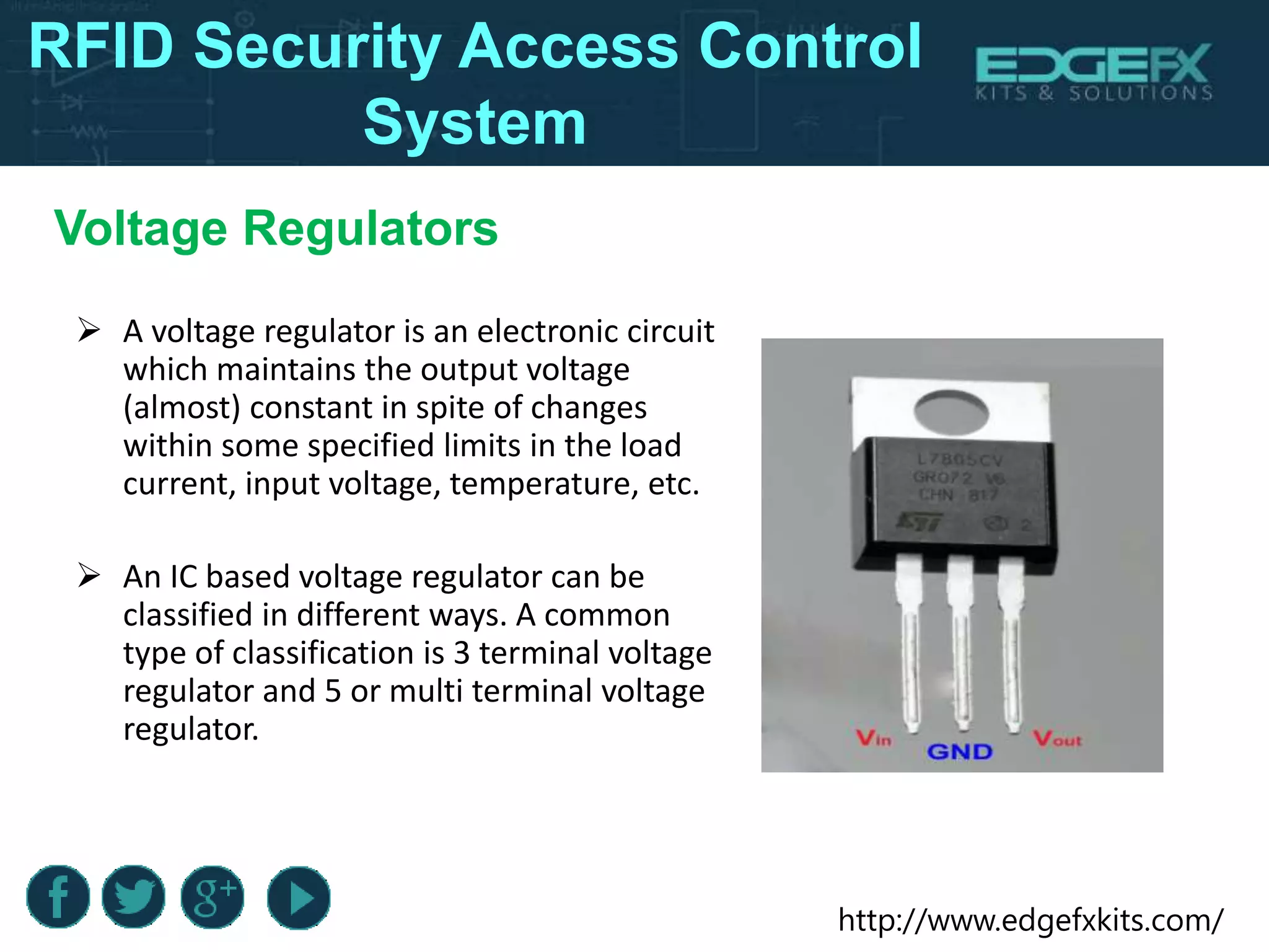 Rfid security access control system | PPTX