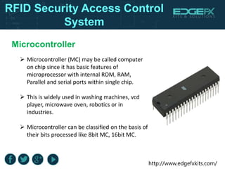 Rfid security access control system | PPTX