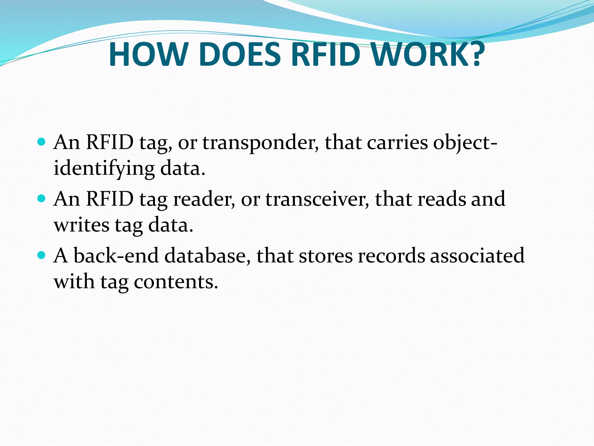 RFID security ppt | PPTX | Information and Network Security | Computing