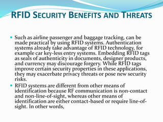 RFID security ppt | PPTX