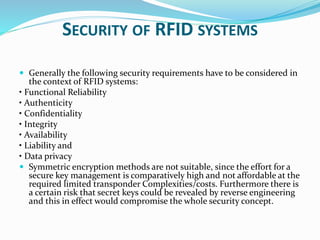 RFID security ppt | PPTX