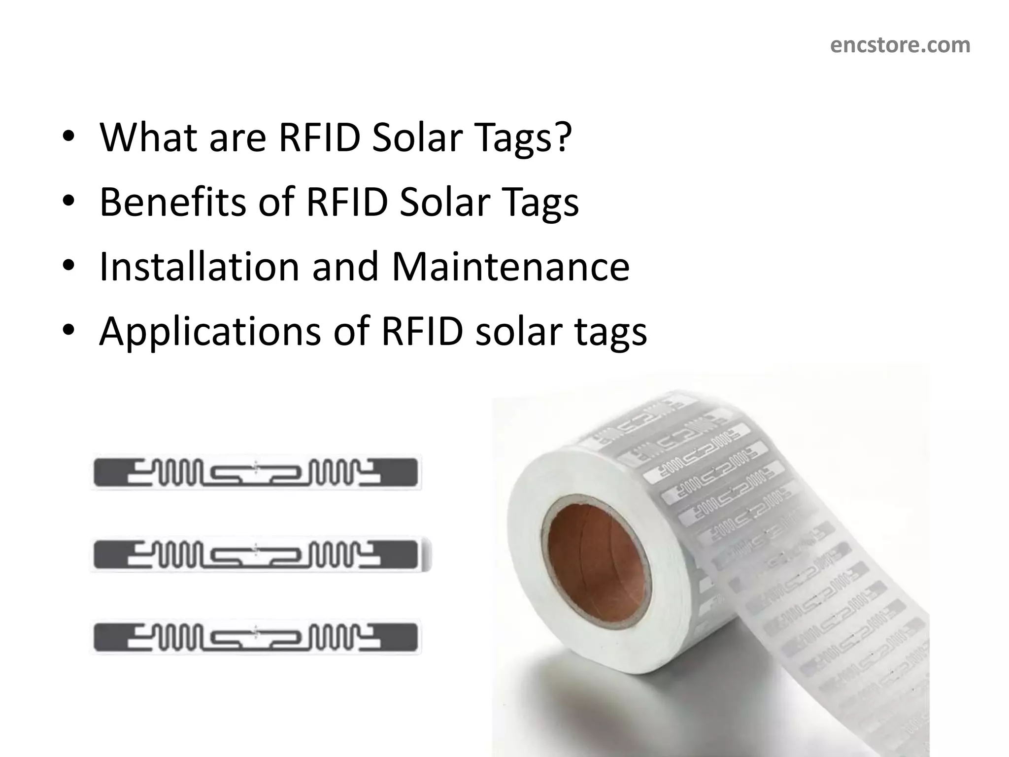 RFID Solar Tags Solution for Solar Panel.pptx | Computing | Technology ...