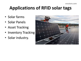 RFID Solar Tags Solution for Solar Panel.pptx | Computing | Technology ...