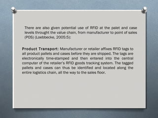 RFID in retail sector | PPT