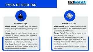 what is RFID, RFID Tag Types and their Uses.pptx