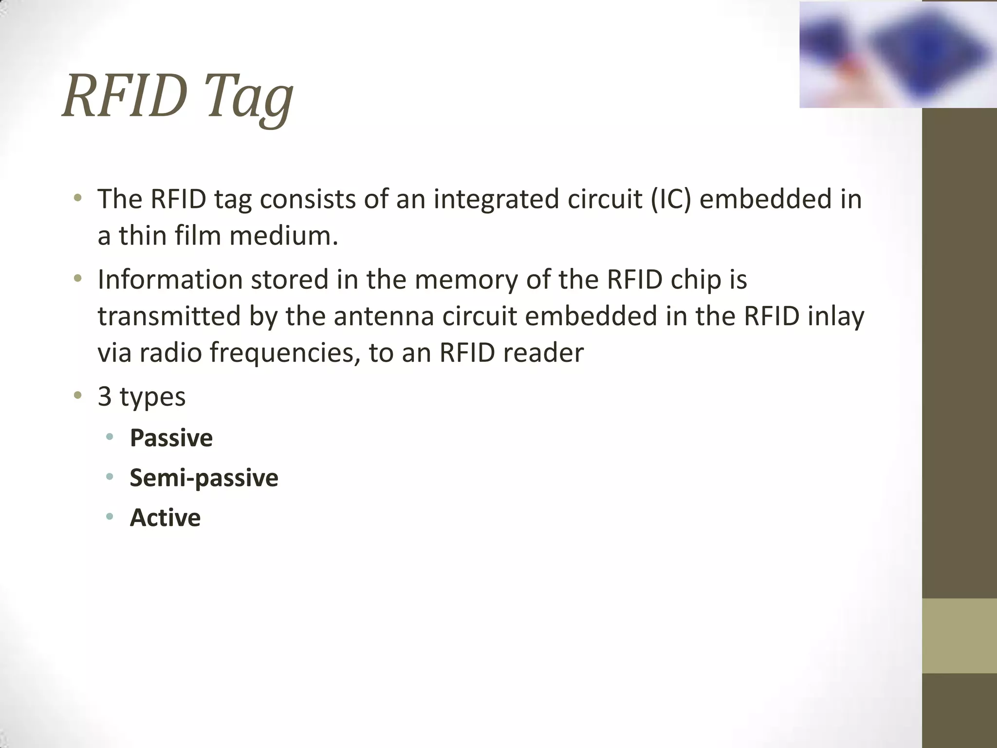 Rfid technology | PPTX