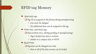 Rfid technology | PPT