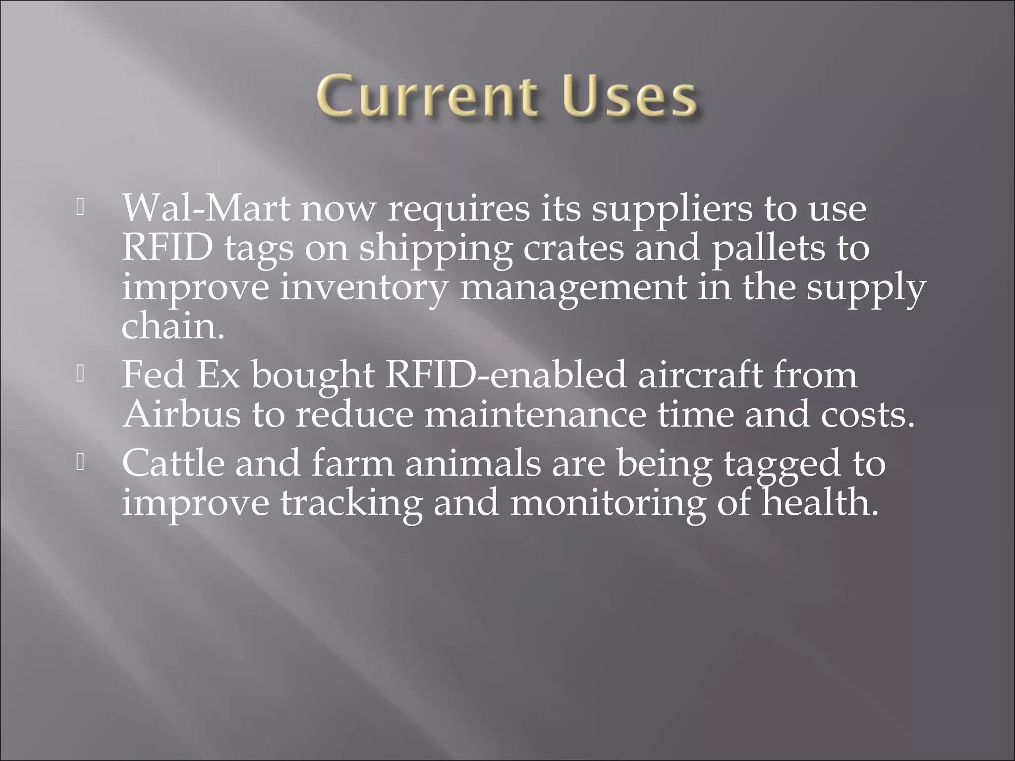 Rfid technology | PPT