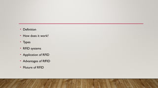 Radio Frequency Identification TECHNOLOGY.ppt