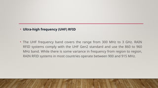 Radio Frequency Identification TECHNOLOGY.ppt