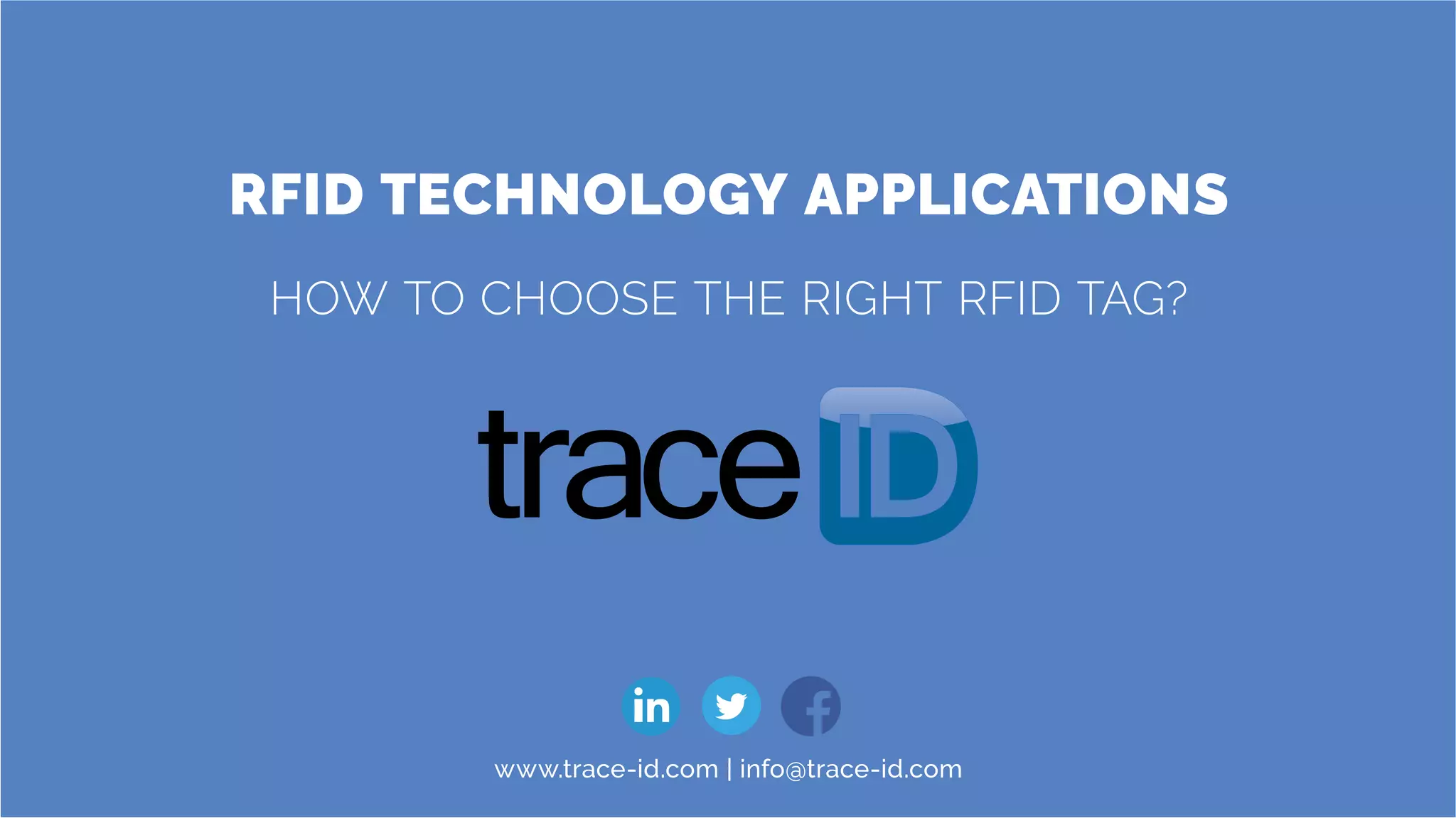 RFID technology fundamentals. How to choose an RFID tag? | PPT