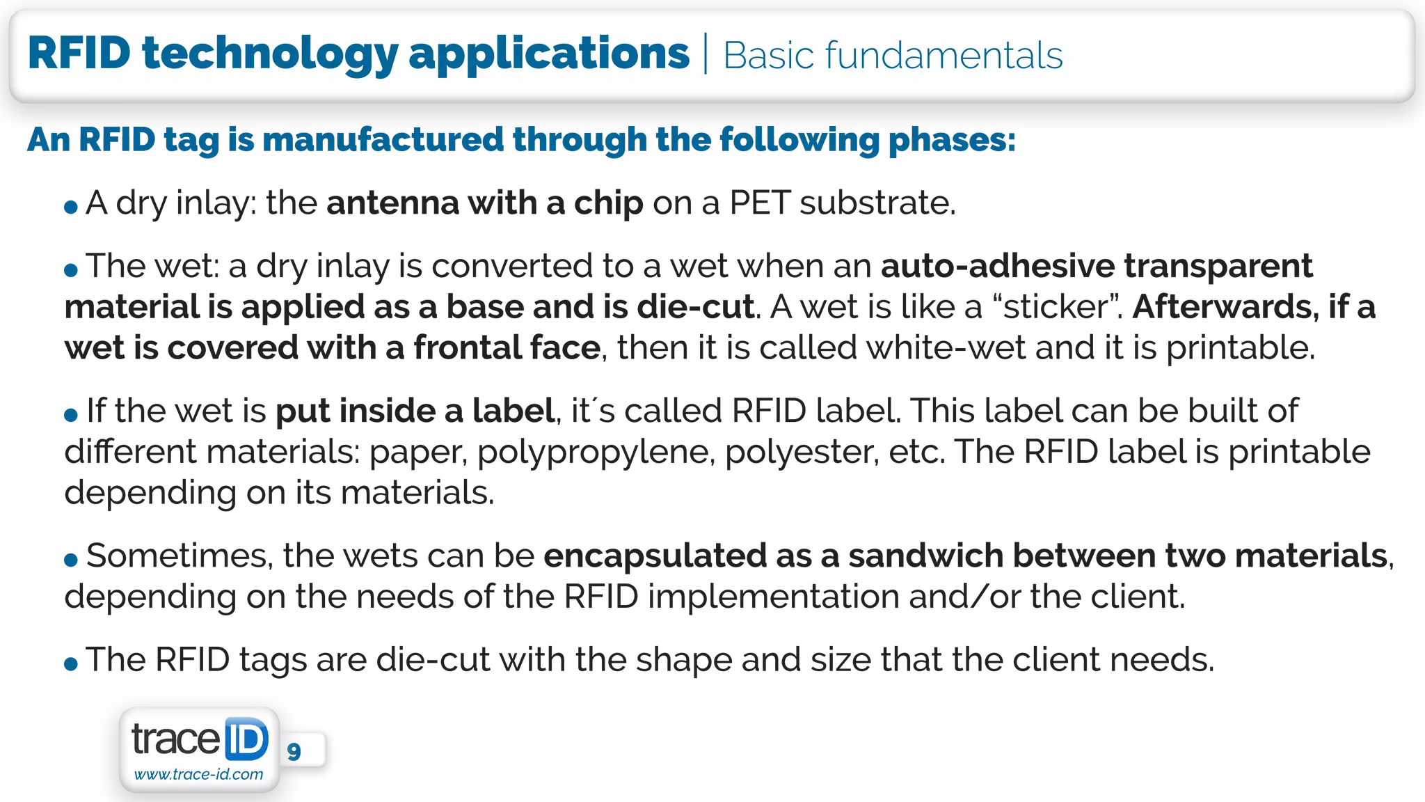 RFID technology fundamentals. How to choose an RFID tag? | PPT