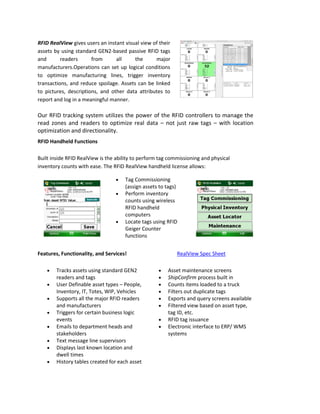 RFID Technologies for Inventory Management | PDF
