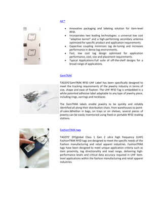 RFID Technologies for Inventory Management | PDF