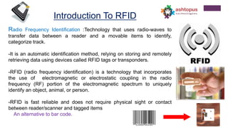 Rfid technology next generation application solutions | PPT