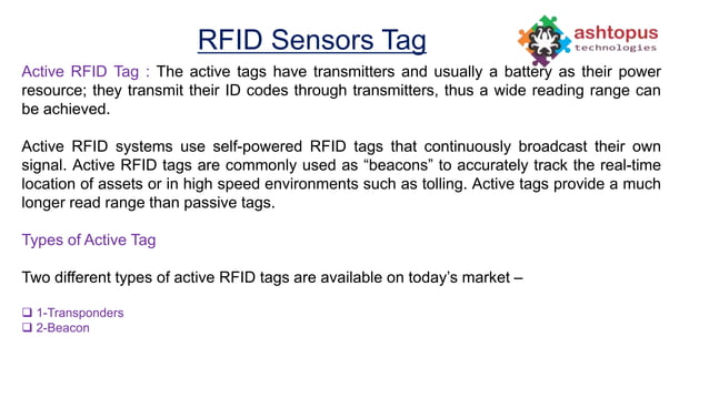 Rfid technology next generation application solutions | PPT