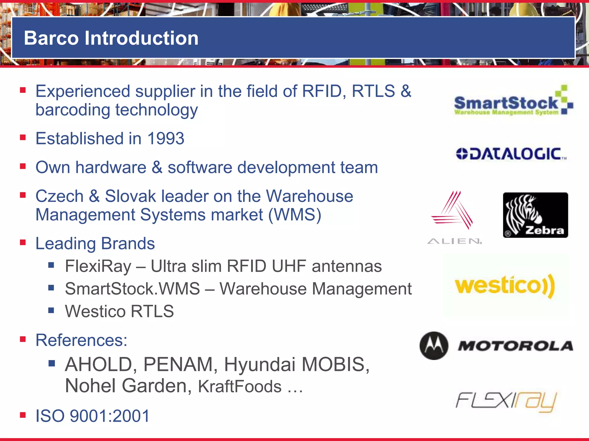 RFID UHF FlexiRay SFR antenna deployment in manufacturing & conveyor belts operations | PPT