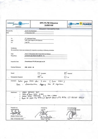 RFI No. 001-PLTM-PM-XI-2021 - Inspeksi Pemeriksaan FIT-UP Joint Pipa no.24 .pdf