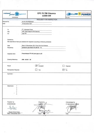 RFI No. 001-PLTM-PM-XI-2021 - Inspeksi Pemeriksaan FIT-UP Joint Pipa no.24 .pdf