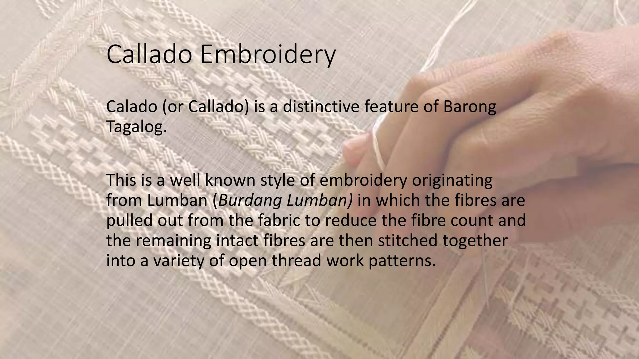 Barong Tagalog Activity | PPTX