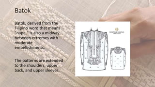 Barong Tagalog Activity | PPTX