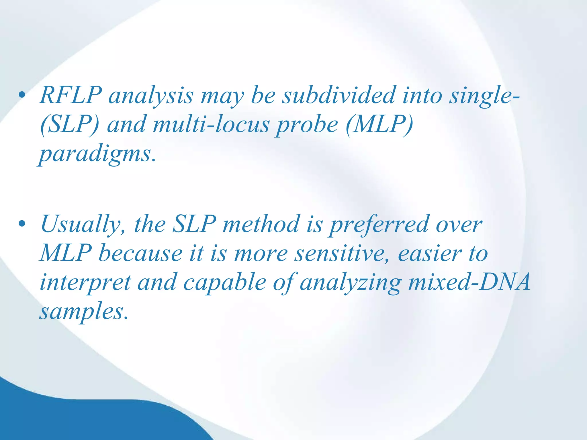 Rflp | PPT